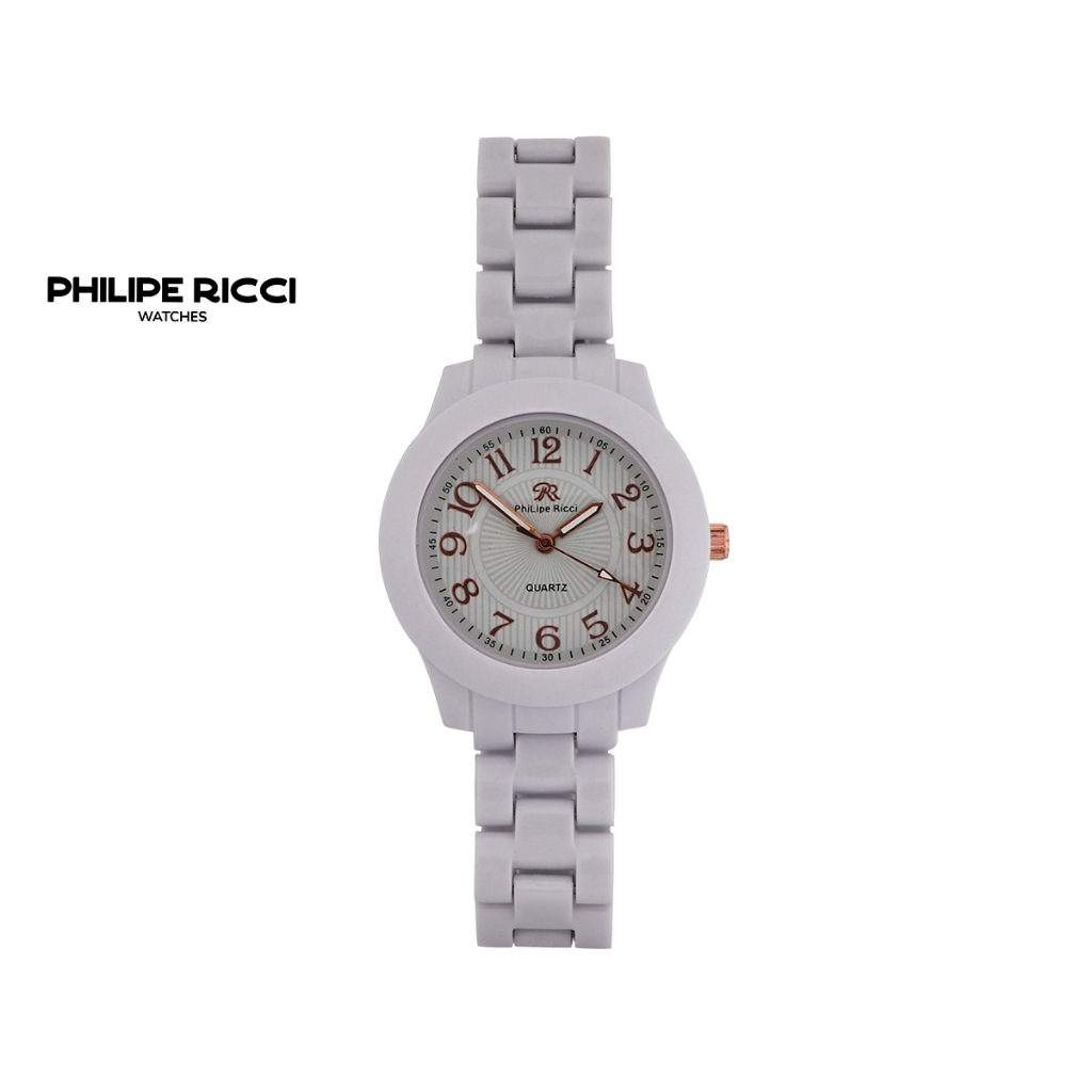 Jual PhiLipe Ricci Jam Tangan Wanita Analog Strap Plastic Modern ...