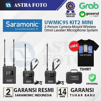 Jual Saramonic UWMIC9S Kit2 Kit 2 MINI UHF Wireless Microphone System ...