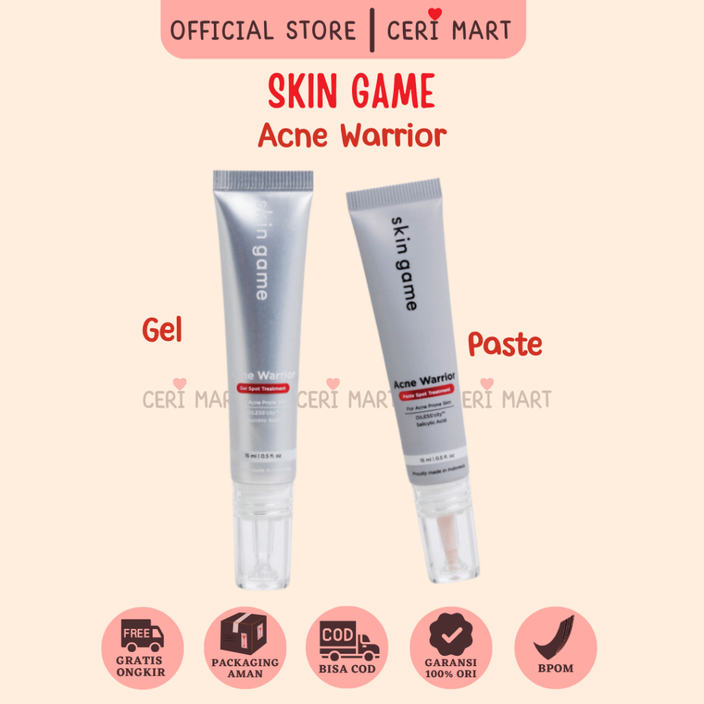 Jual Skin Game Acne Warrior - Krim Jerawat | Shopee Indonesia