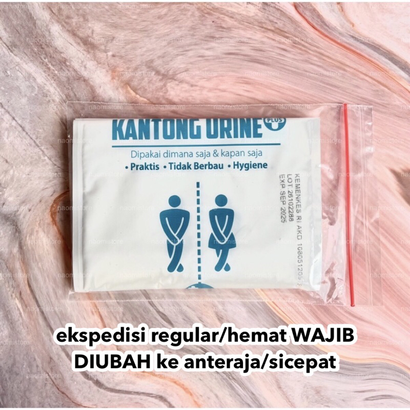 Jual OneMed Kantong Urine Plus Gel Travel / Mudik / Jalan-Jalan harga ...