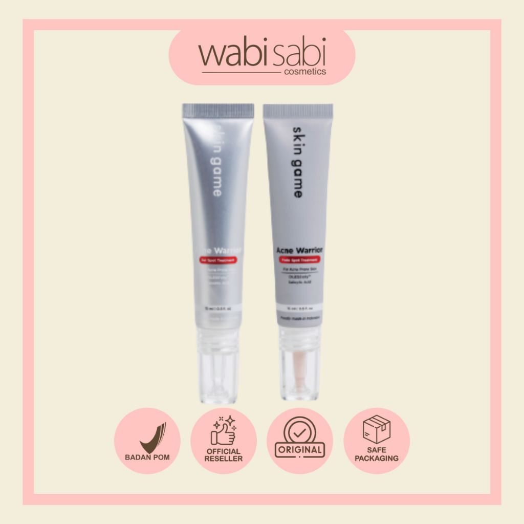 Jual SKIN GAME - Acne Warrior Gel | Acne Warrior Paste | Shopee Indonesia