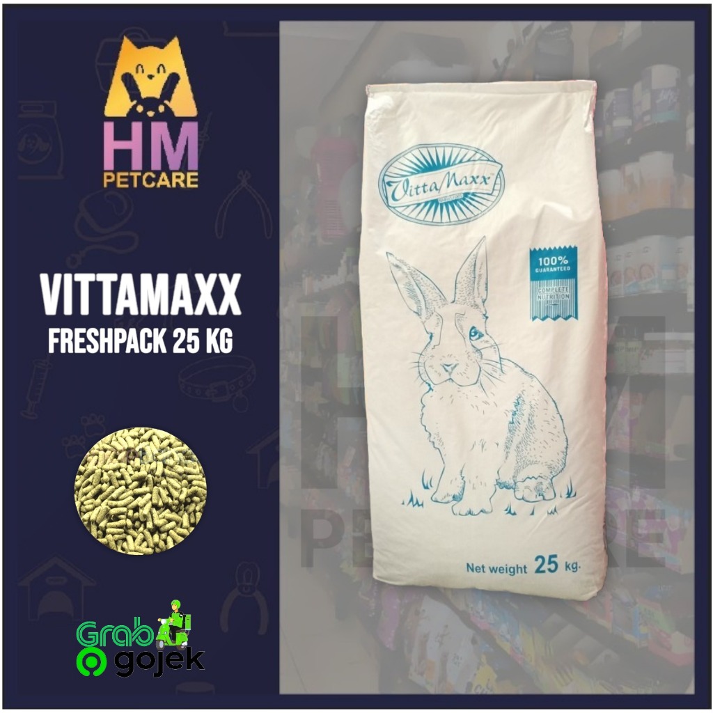 Jual Vittamaxx / Vitamax Rabbit Food 25kg (khusus GoSend) | Shopee ...