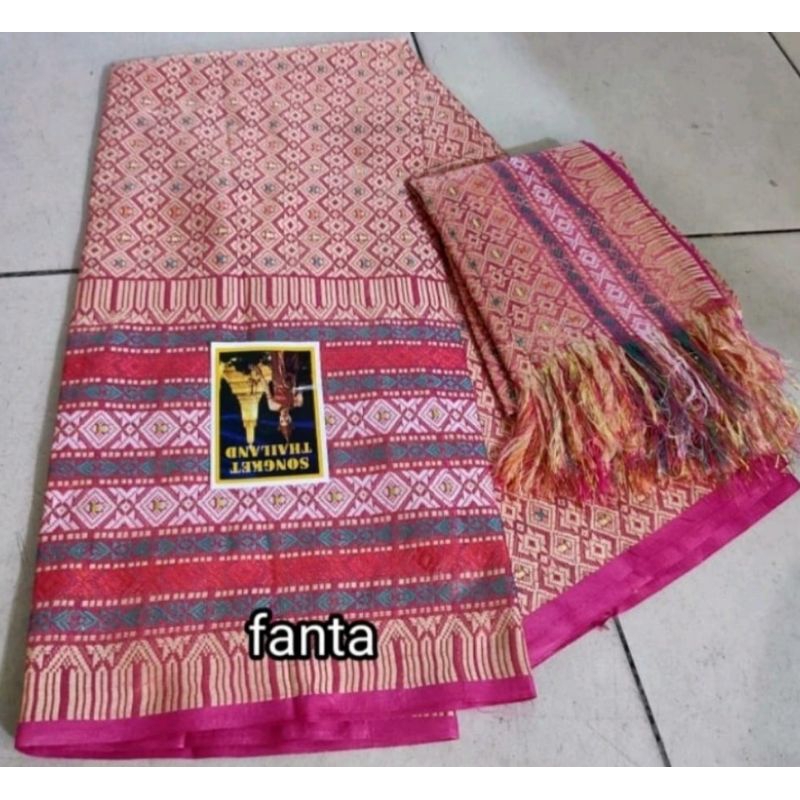 Jual KAIN SONGKET SET SELENDANG / SONGKET SET SELENDANG / SONGKET SELENDANG / SONGKET SET ...