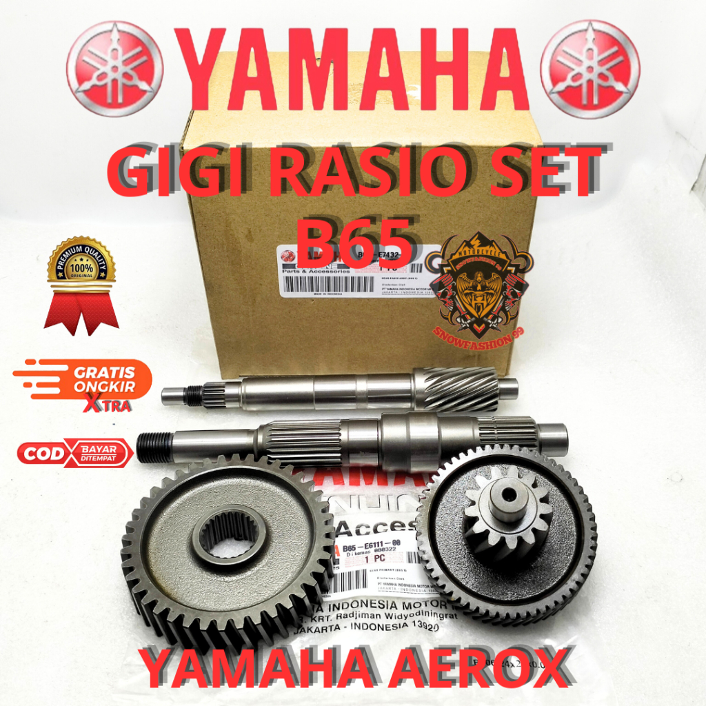 Jual GIGI RASIO YAMAHA AEROX B65 GIGI RASIO NMAX NEW ,GIGI GARDAN AEROX ...
