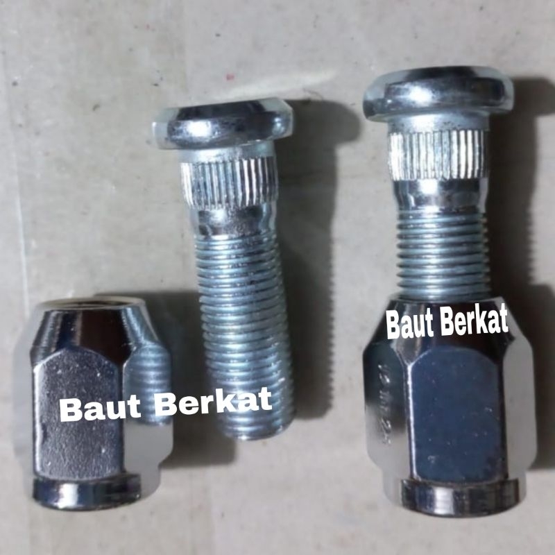 Jual baut roda mur racing pendek suzuki carry ertiga katana futura ...