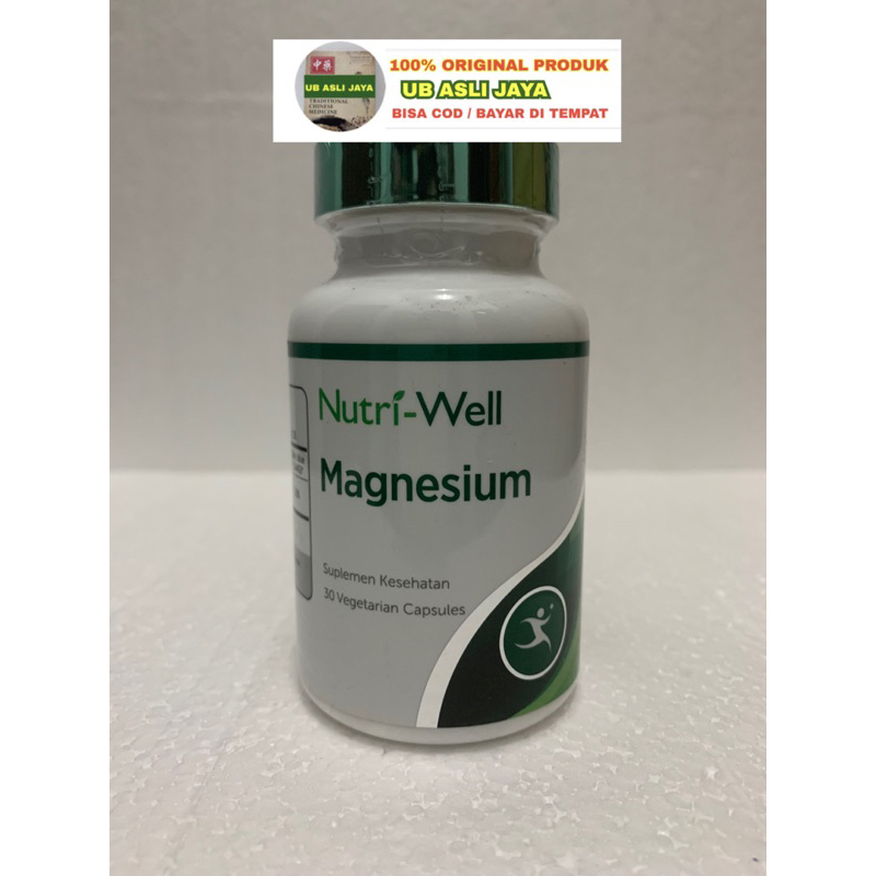 Jual Nutriwell magnesium 400mg 30 kapsul original | Shopee Indonesia