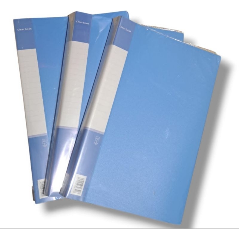 Jual Map plastik clearbook clear book document dokumen holder keeper F4 ...