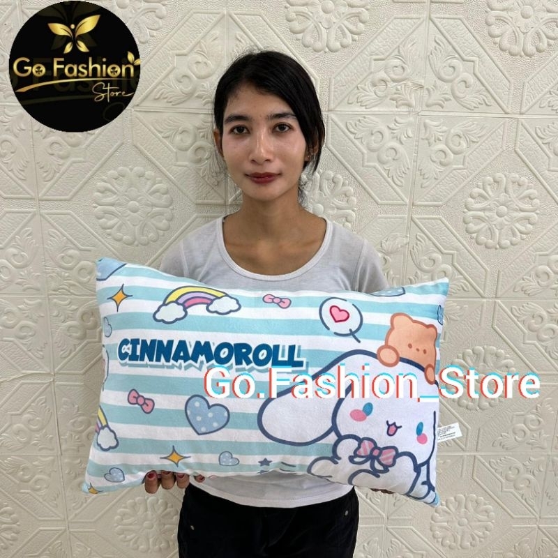 Jual Boneka Bantal Sanrio Kuromi Cinnamoroll Pompompurin Kuromi Segi Bts Bt21 Inside New Terbaru ...