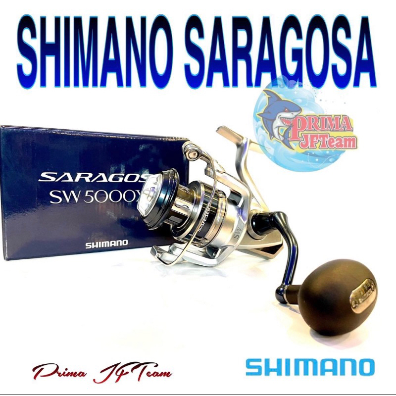 Jual Reel Shimano Saragosa 2020 5000xg-6000hg-8000hg sw | Shopee Indonesia