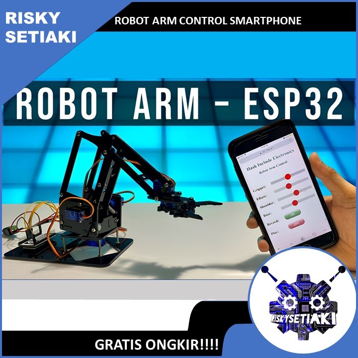 Jual ROBOT ARM CONTROL SMARTPHONE | Shopee Indonesia