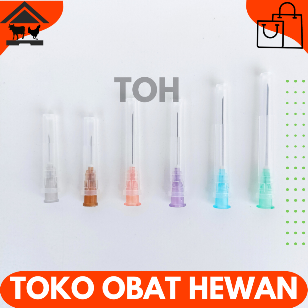 Jual NEEDLE 18G 21G 23G 24G 25G 26G 30G ONEMED 1 Biji - Jarum One Med Suntikan Khusus Tenaga ...