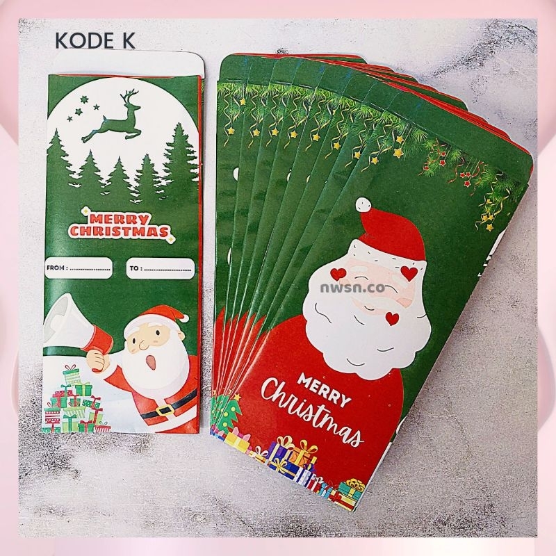 Jual Amplop Angpao Natal 10 lembar [Jumbo] | Shopee Indonesia
