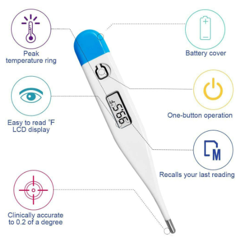 Jual THERMOMETER DIGITAL ALAT PENGUKUR SUHU BADAN TUBUH BAYI BABY ANAK ...