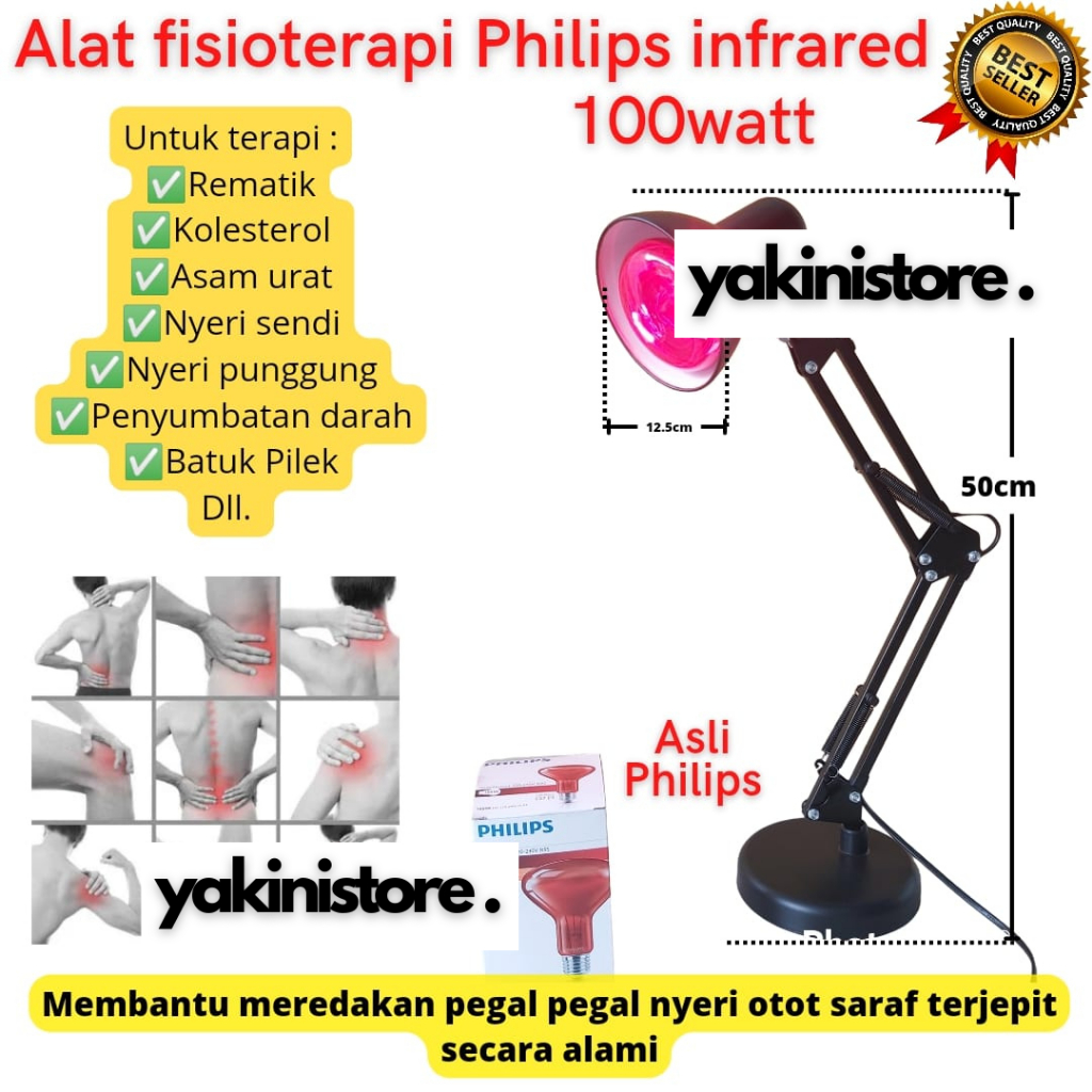 Jual C3 Alat fisioterapi set Lampu Terapi infra red infra merah ...