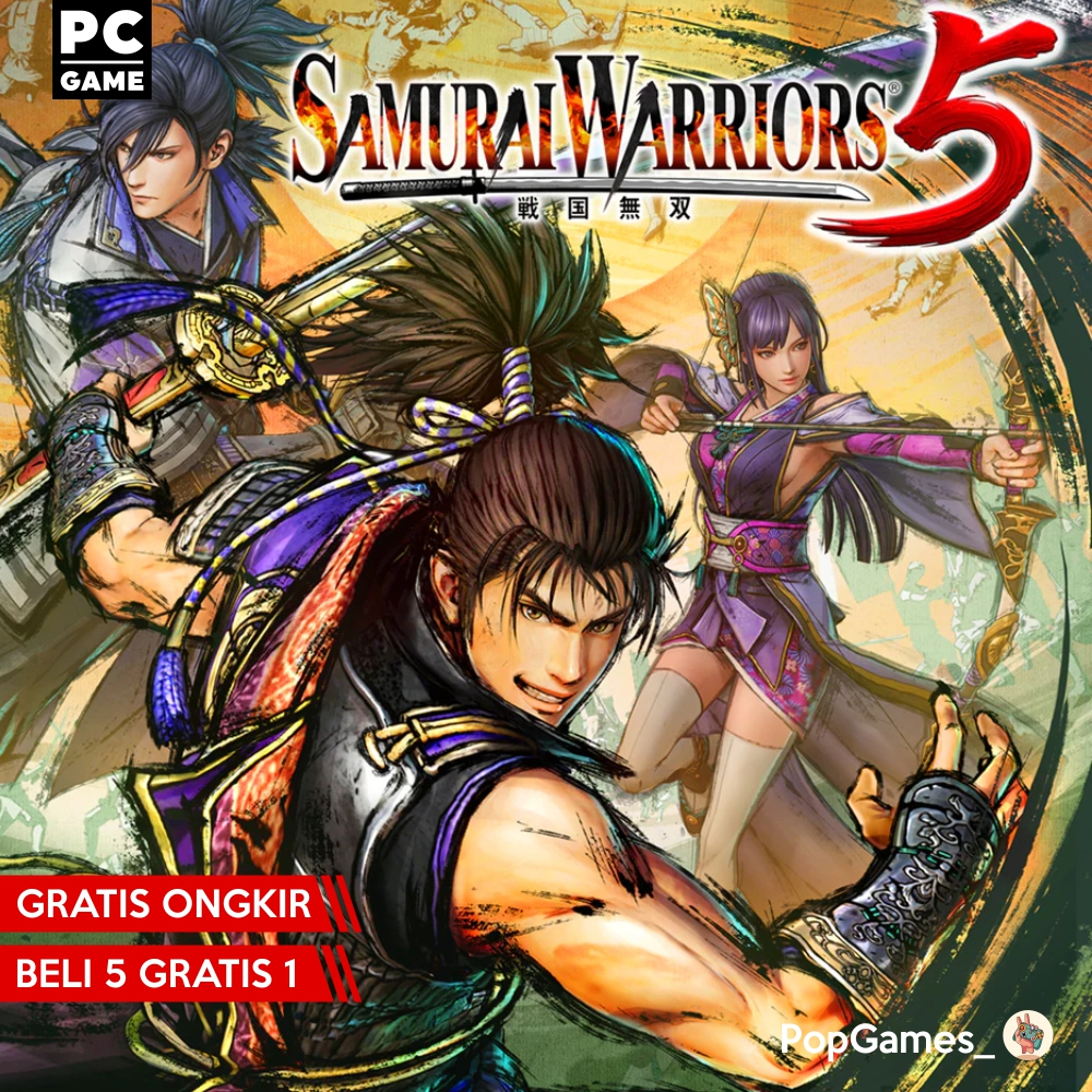 Jual SAMURAI WARRIORS 5 PC GAME | Beli 5 Gratis 1 | Game PC terlengkap | Game PC Termurah | Free ...