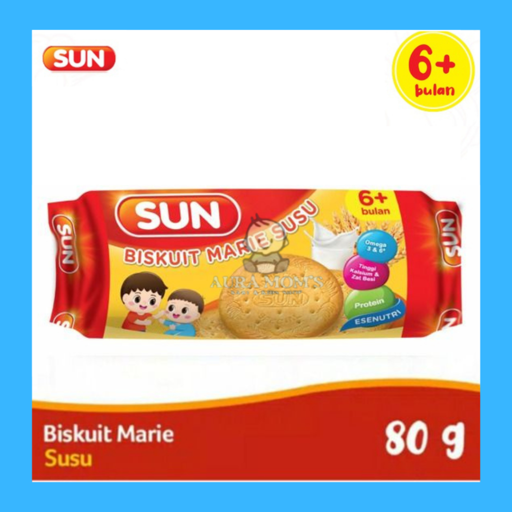 Jual SUN - Marie Biskuit Susu 80 gram | Shopee Indonesia