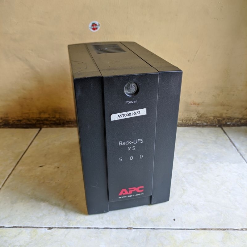 Jual UPS APC BACK-UPS RS 500 MODEL : BR500CI-AS UPS 500VA 300W 2.2A ...