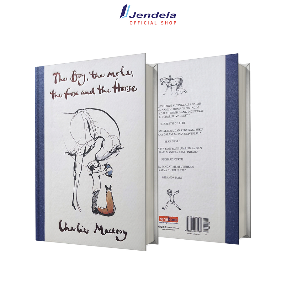 Jual Buku The Boy the Mole the Fox and the Horse By Charlie Mackesy ...