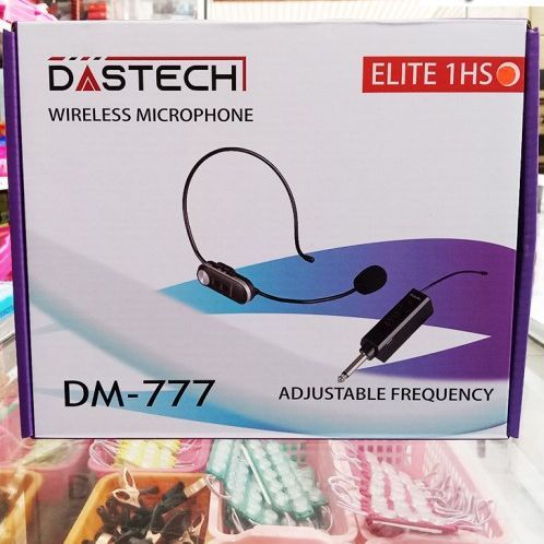 Jual Microhone Clip On Bando Mic Wireless DASTECH DM-777 ORIGINAL ...