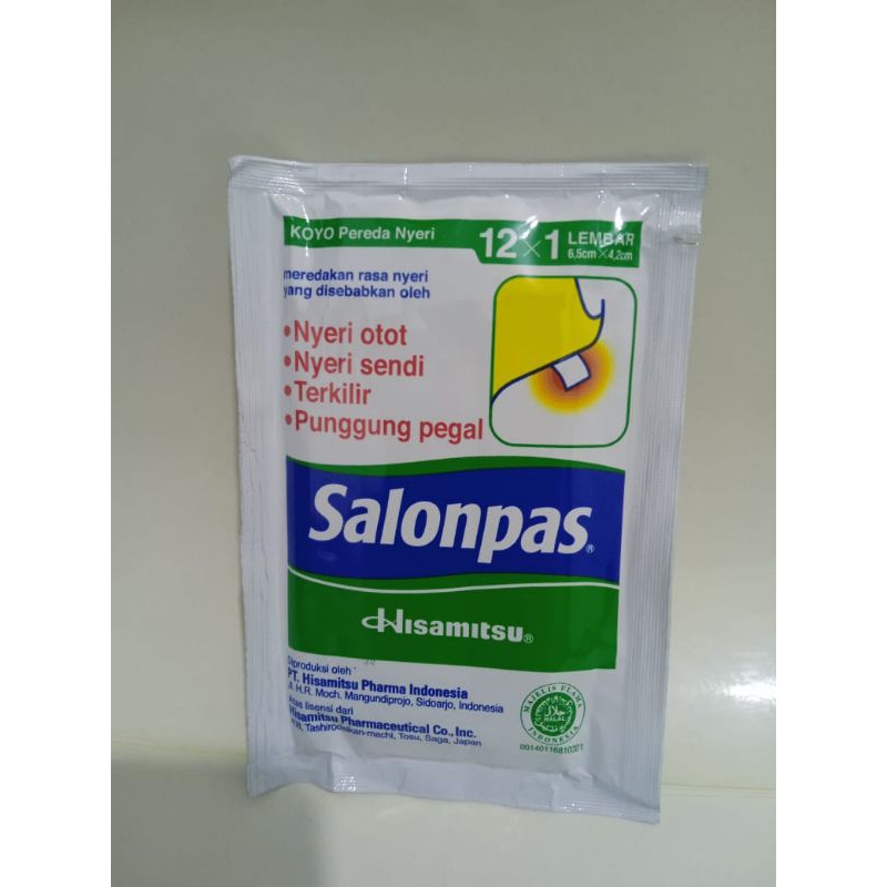 Jual Salonpas putih 12x1 | Shopee Indonesia