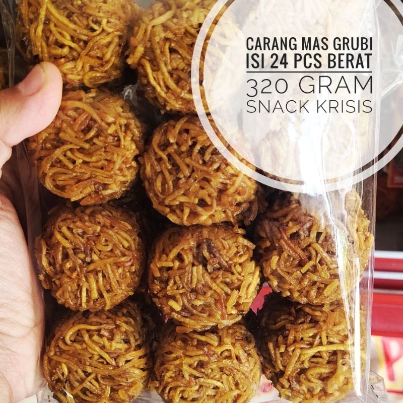 Jual Carang mas ubi Grubi walangan manis krispi FREE BUBLE WRAP ...