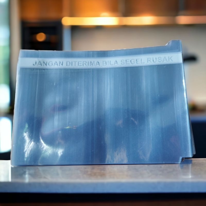 Jual Segel Galon Polos Transparan / Bening (Tulisan Putih) 200 Pcs ...