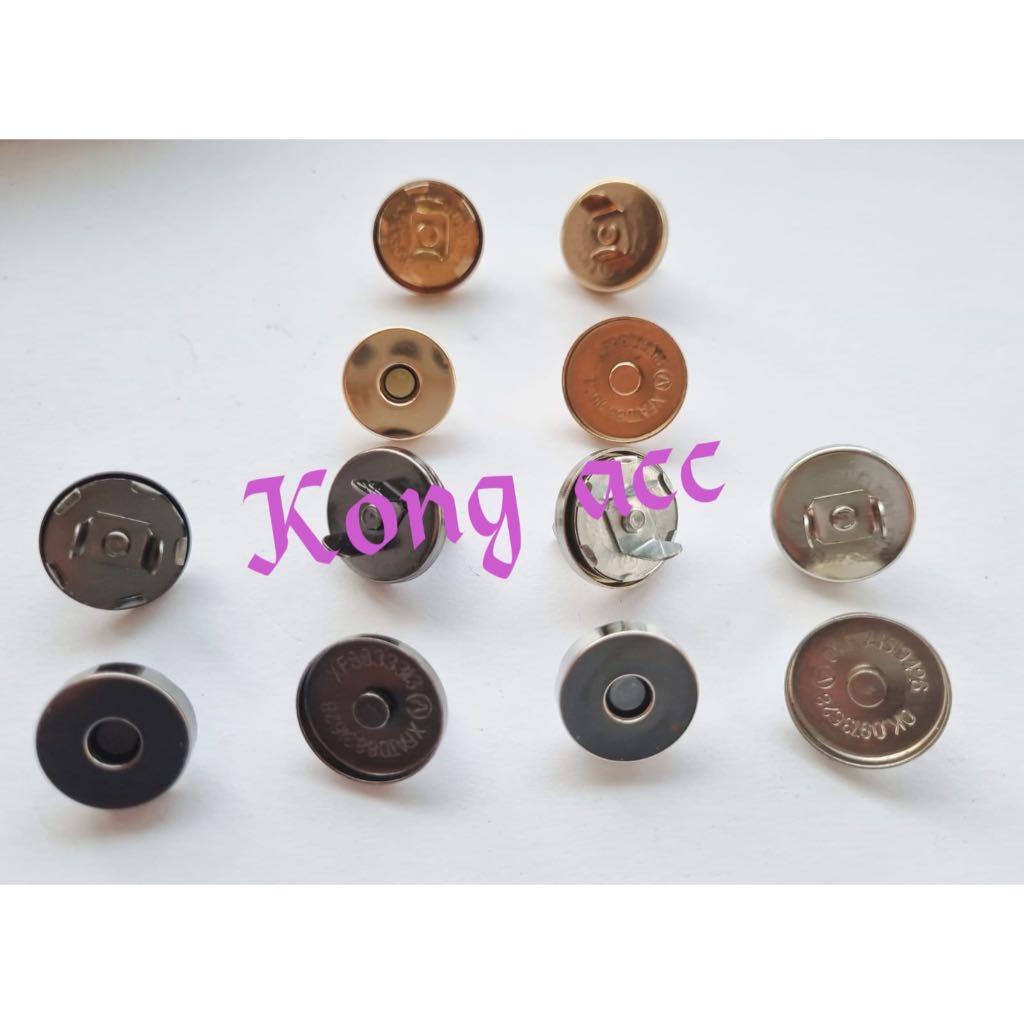 Jual KANCING MAGNET MANGKOK DAN MAGNET CENTANG 14 MM-18 MM/ PCS ...