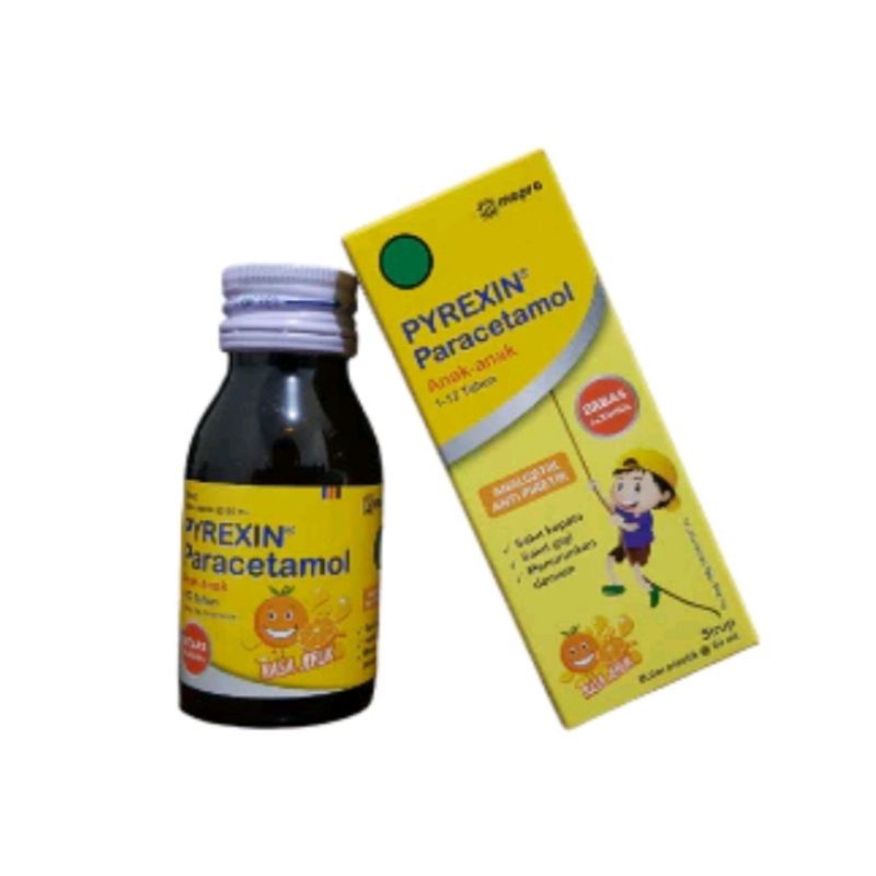Jual Pyrexin Paracetamol Sirup 60 ml | Shopee Indonesia