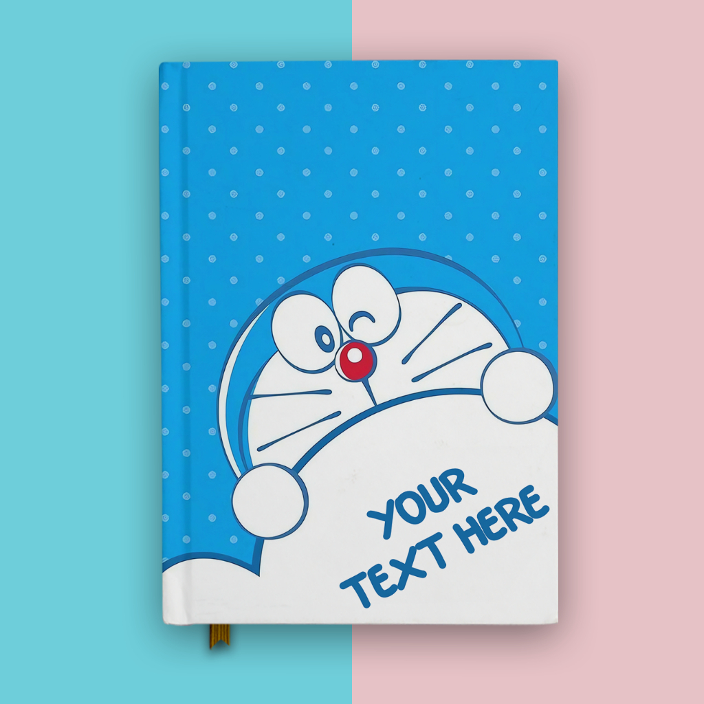 Jual Buku Catatan Notebook Doraemon 6 Anime Manga Custom Nama Jurnal ...