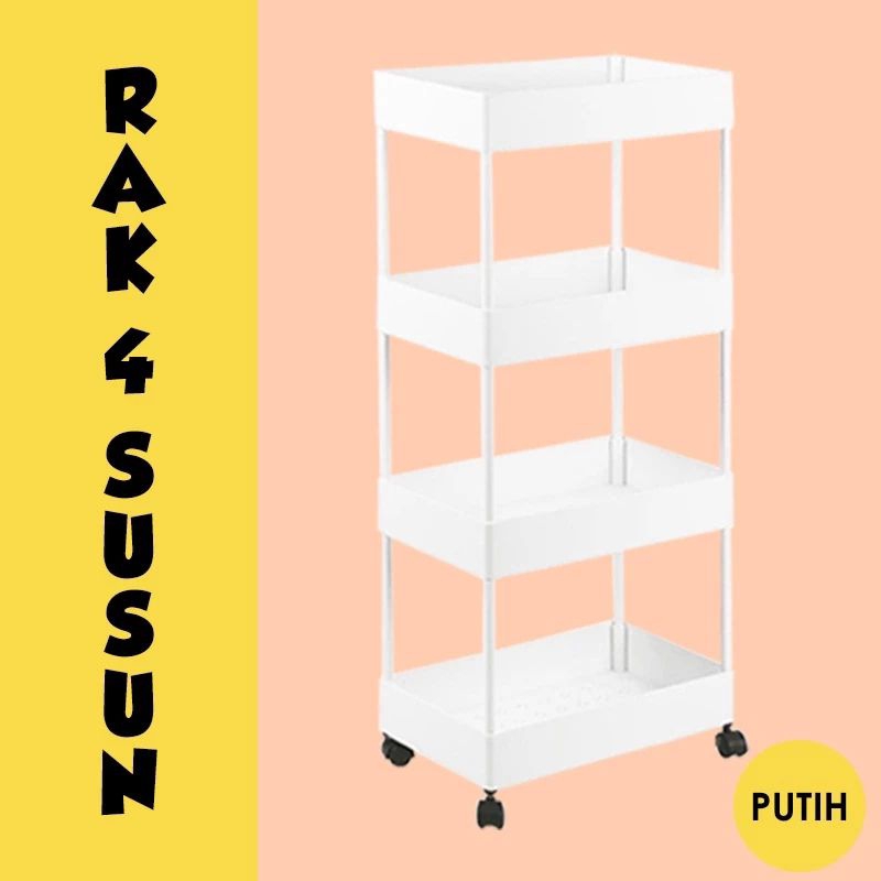 Jual Rak Susun Serbaguna 2/3/4 Tingkat/ Troli Susun 2/3/4 Serbaguna ...