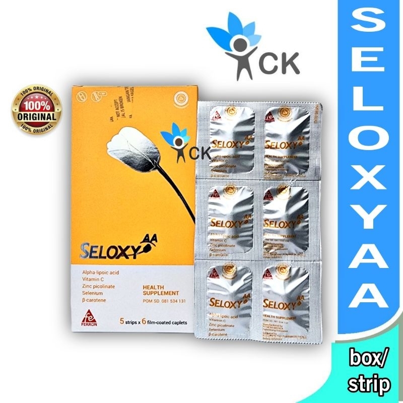 Jual SELOXY AA - menjaga kesehatan kulit | Shopee Indonesia