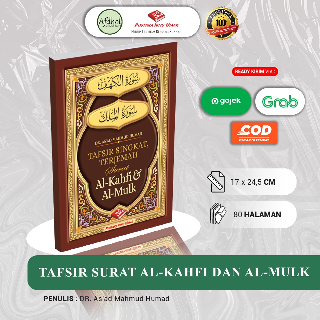 Jual TAFSIR SURAT AL KAHFI DAN AL MULK - DR. Asad Mahmud Humad ...