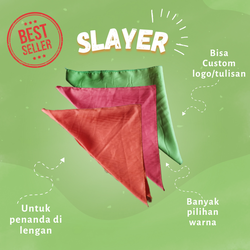 Jual Slayer syal kecil penanda panitia untuk lengan ditangan | Shopee ...
