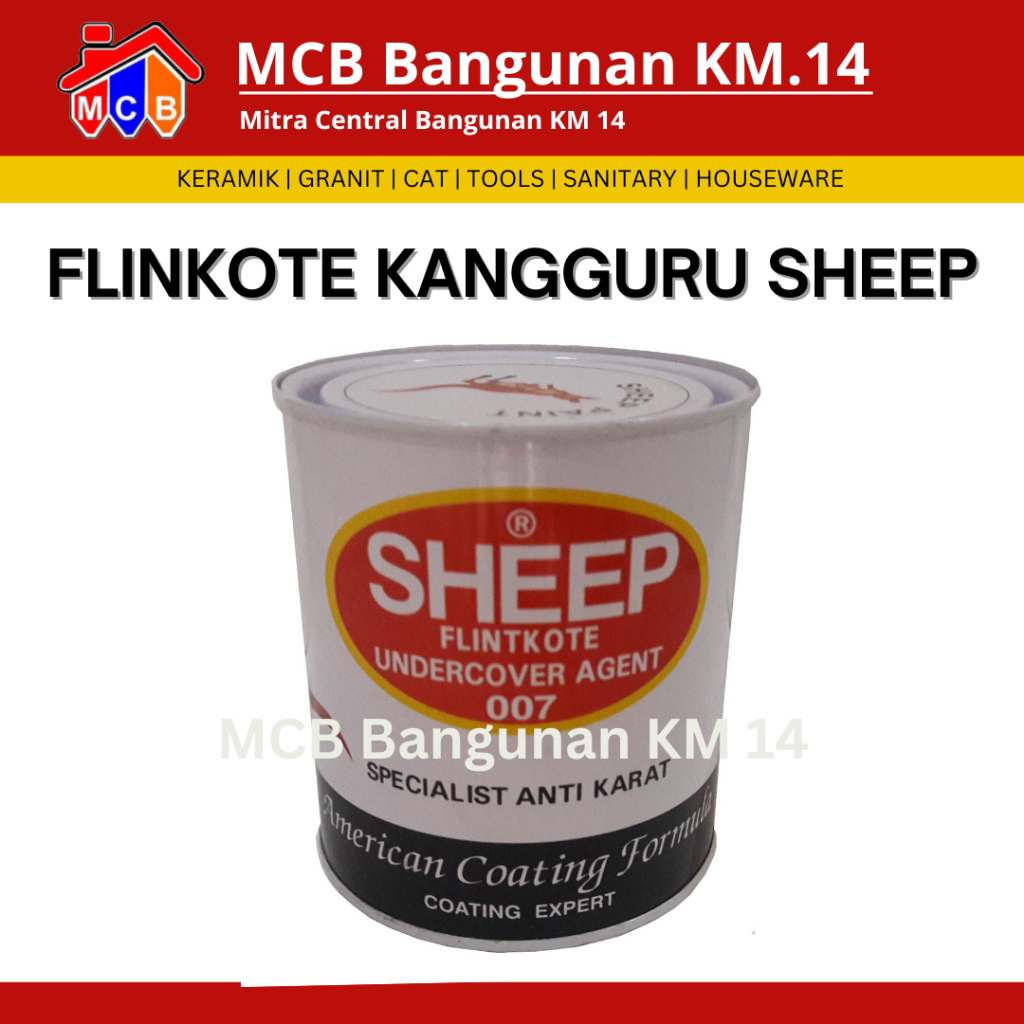 Jual Flintkote Sheep Cat Besi Anti Karat Mobil 1 Kg Plingkut flinkote ...