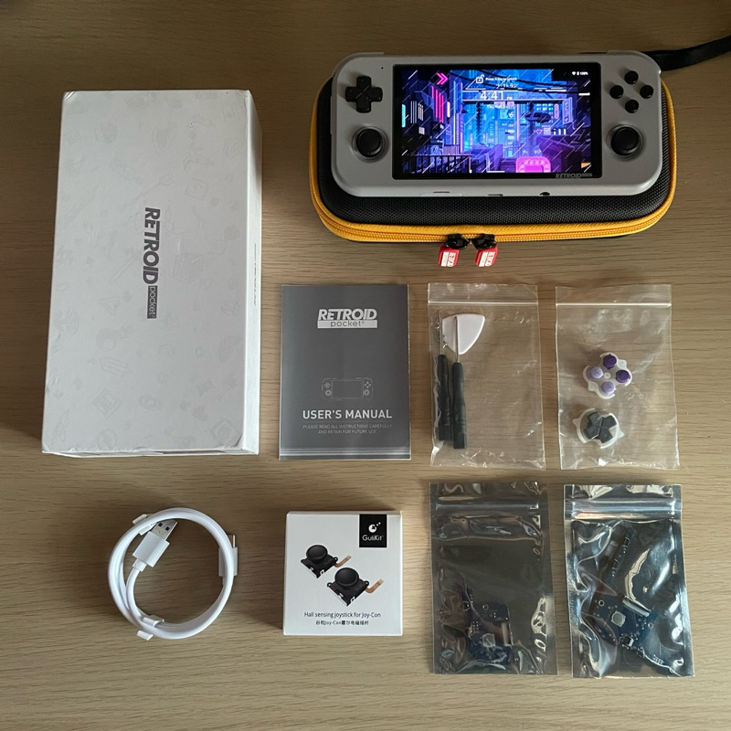 Jual Retroid Pocket 3 16Bit US + Gulikit Hall Sensor + Pouch / Case ...