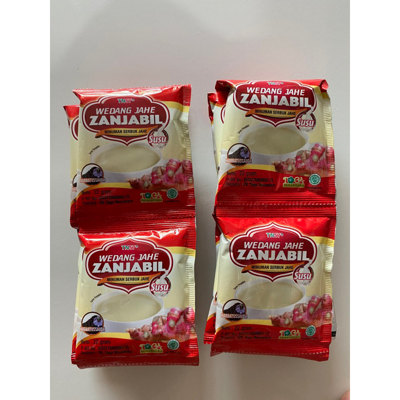 Jual Wedang Jahe Zanjabil Pasak Bumi TN 57 Plus Susu Renceng ...
