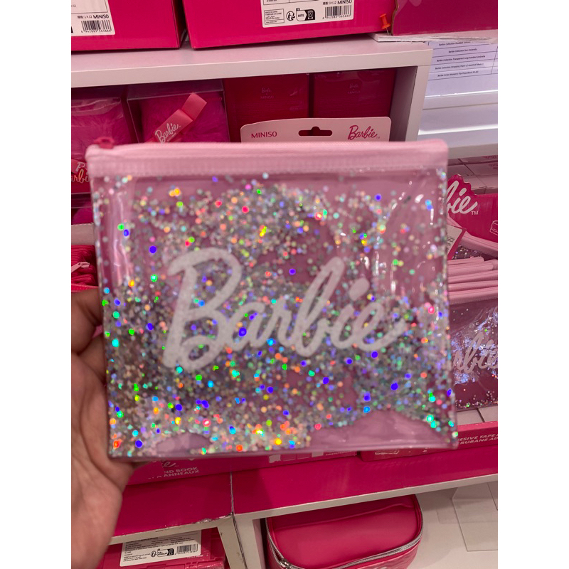 Jual Miniso X Barbie Pouch | Shopee Indonesia