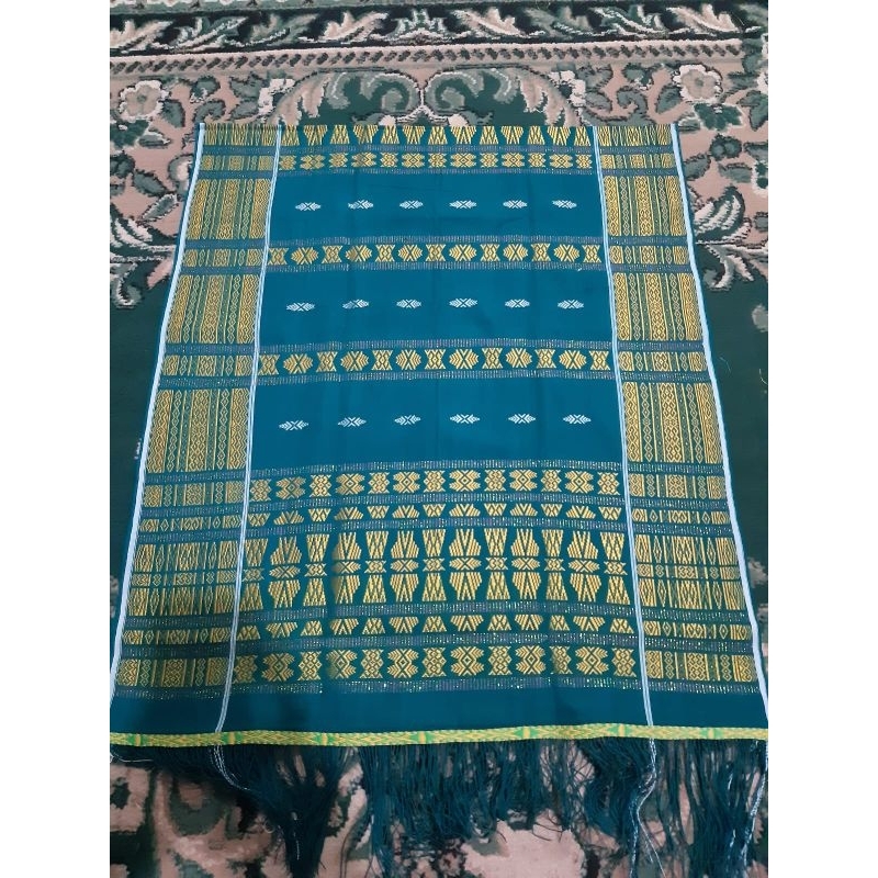 Jual Uis Karo Hijau sutra tanpa Rumah adat | Shopee Indonesia