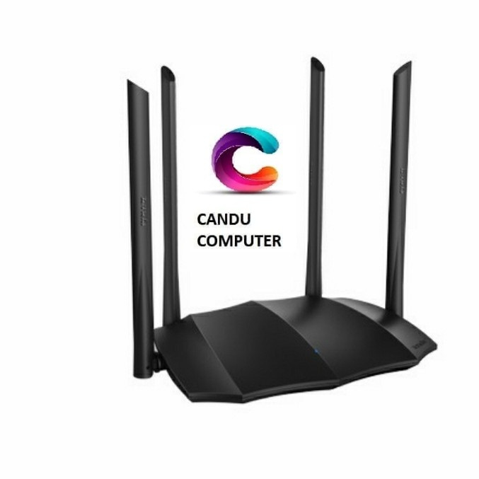 Jual Tenda AC8 AC1200 Dual-band Gigabit Wireless Router | Shopee Indonesia