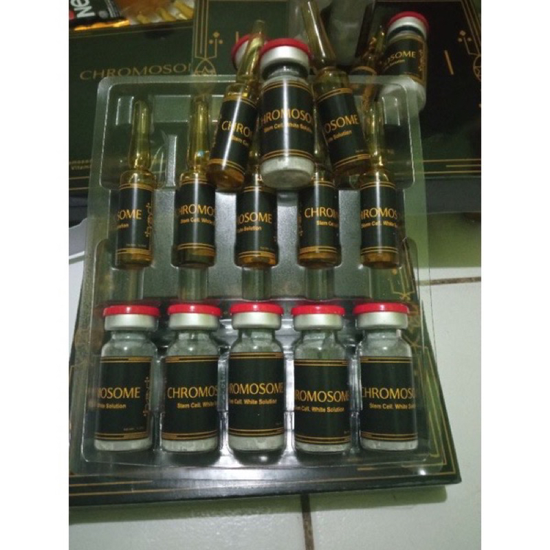 Jual Stem cell chromosome infus white solution | Shopee Indonesia