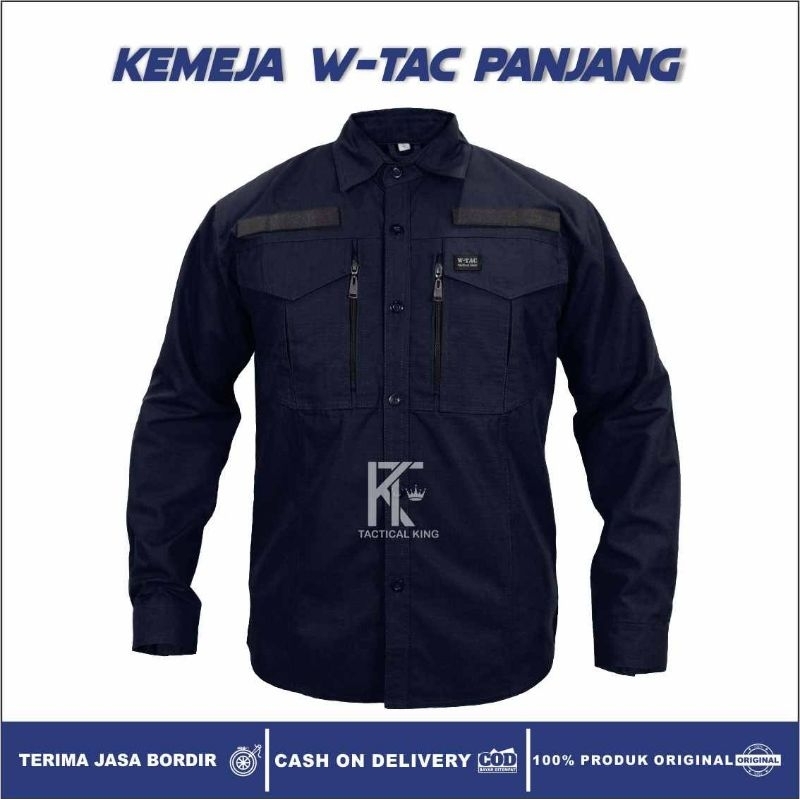 Jual Kemeja Tactical W-TAC Tangan panjang/Baju Kemeja Lapangan Taktical ...