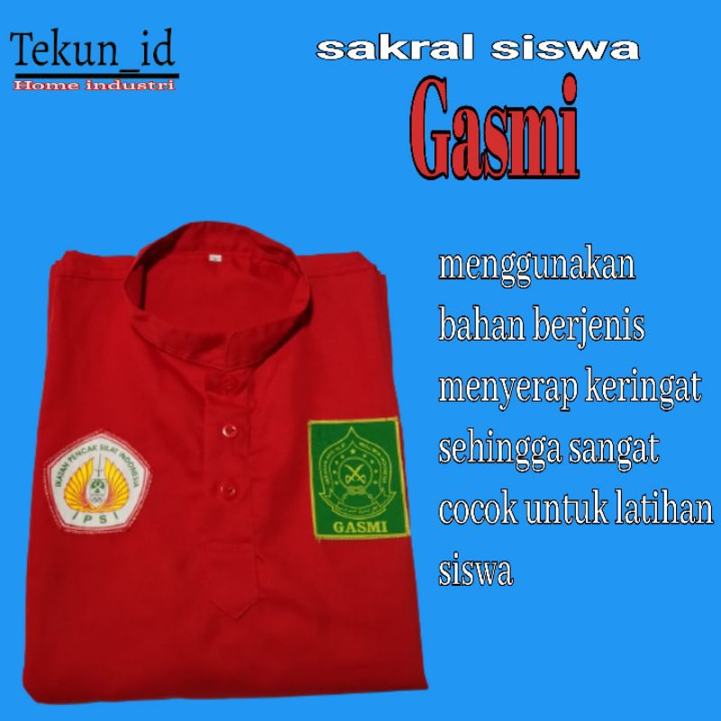 Jual Sakral Pagar Nusa Gasmi - Seragam Pencak Silat Gasmi - Baju Celana ...