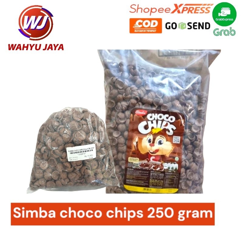 Jual Simba choco chips Belgian coklat 250 gram | Shopee Indonesia