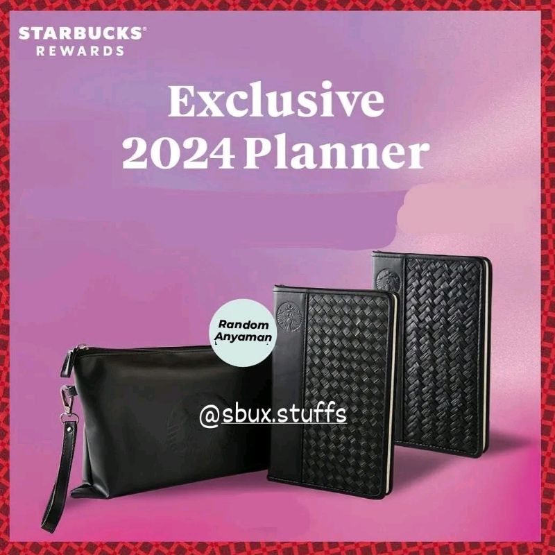 Jual Starbucks Planner Notebook Diary Agenda 2024 Moleskin | Shopee ...