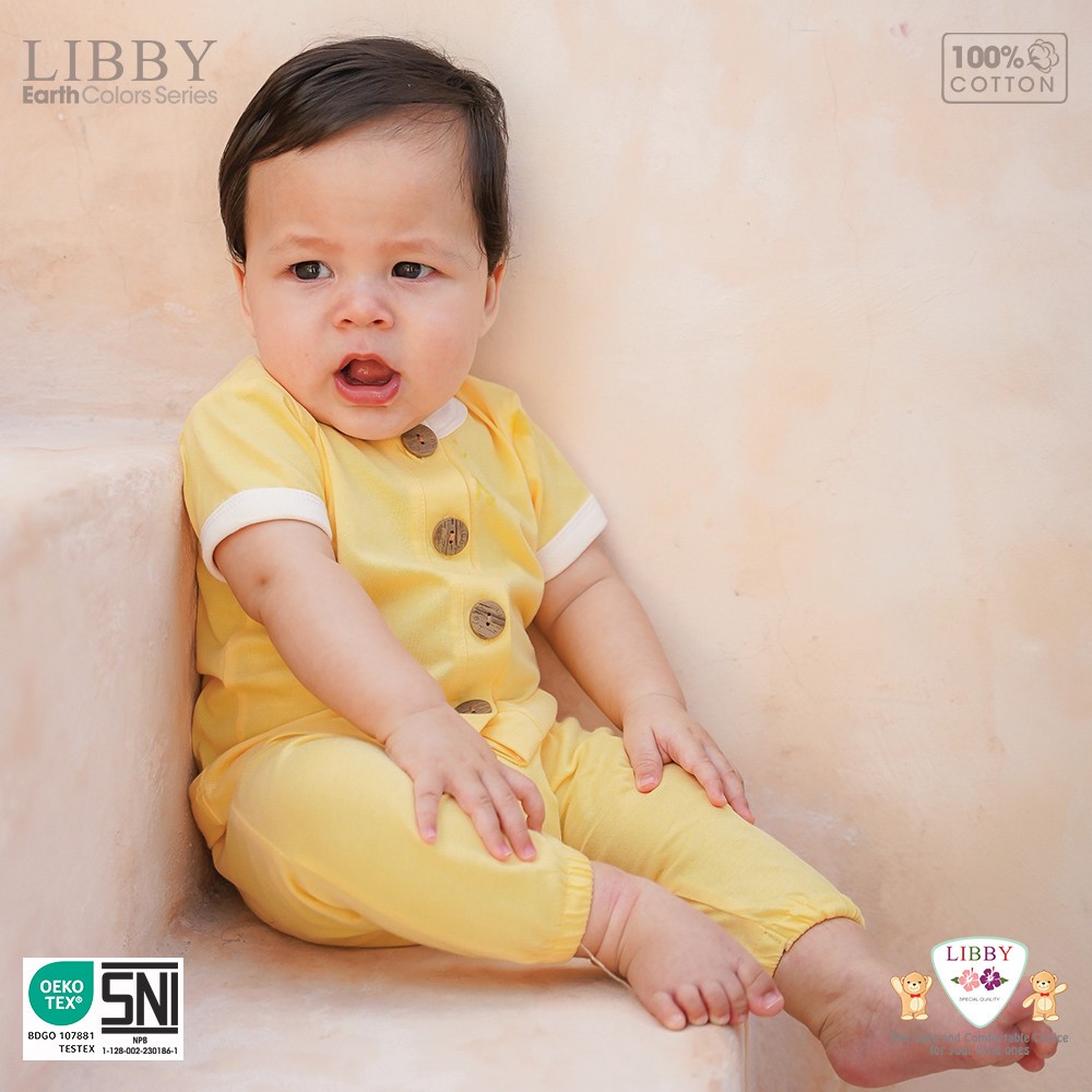Jual LIBBY 1 pcs Bedong Earth Colour Rocco Set ( 1 pcs/pack) | Shopee ...