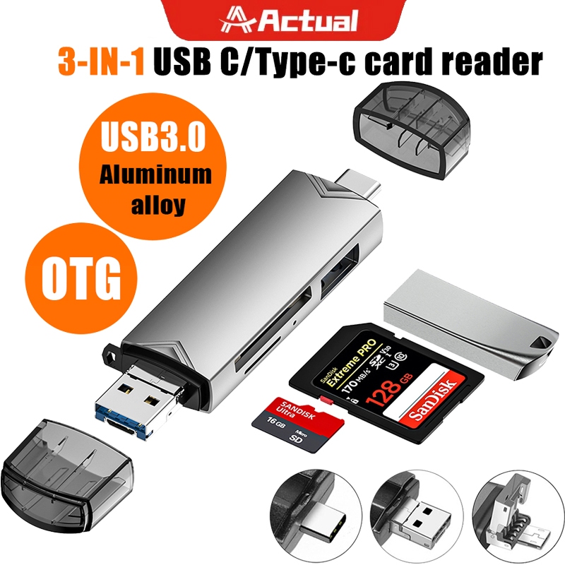 Jual Actual【COD】6 in 1 SD TF Reading Card High Speed Memeory Card ...