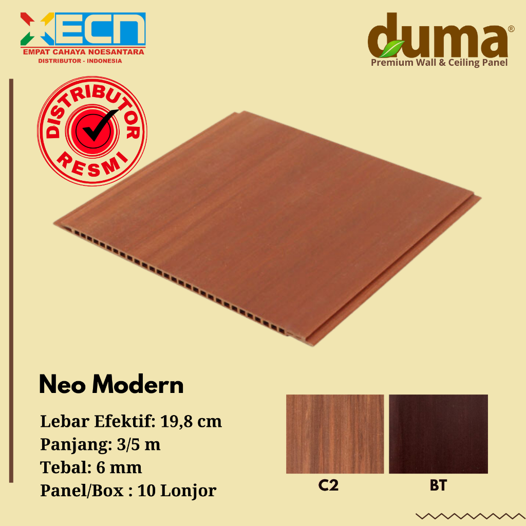 Jual DUMA® PANEL WPC TIPE NEO MODERN | Shopee Indonesia