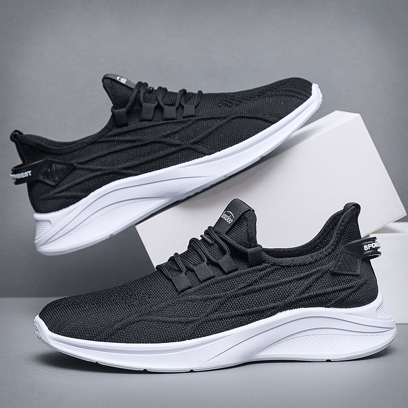 Jual Sepatu Running Pria Fleksible Kekinian Sepatu Kerja Sekolah Nyaman ...