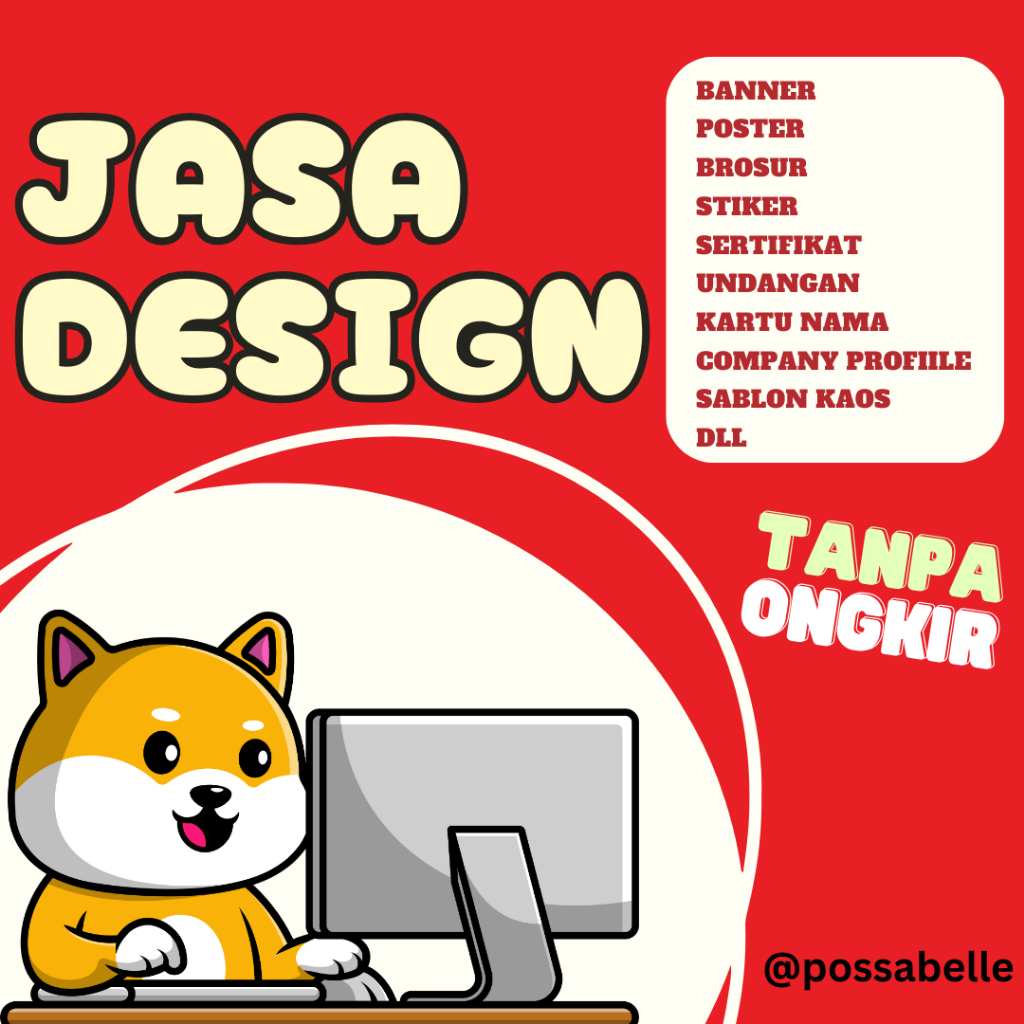 Jual JASA DESAIN GRAFIS, DESAIN LOGO, SPANDUK, BANNER, KAOS, BROSUR ...