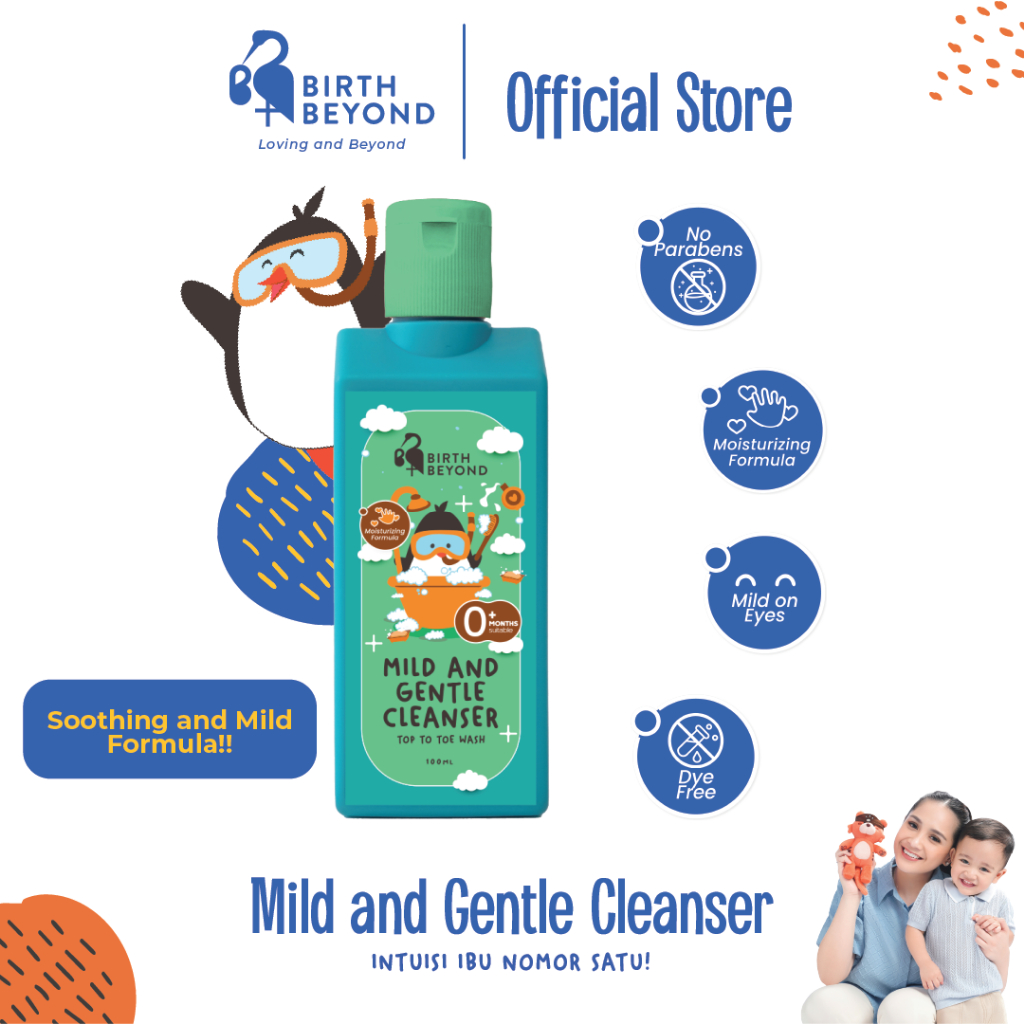 Jual Birth Beyond Mild and Gentle Cleanser 100 ml - Sabun Mandi Bayi ...